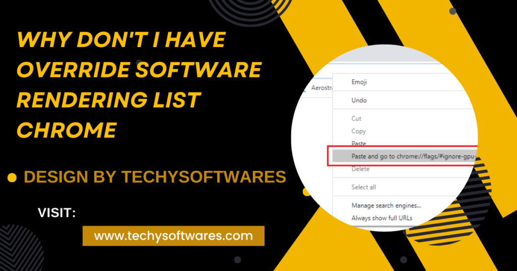 Why Don't I Have Override Software Rendering List Chrome - A Complete ... Why Don't I Have Override Software Rendering List Chrome - A Complete ...